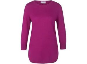 4065691661134 - Rundhals-Pullover aus Seide und Kaschmir Seide Kaschmir pink 36