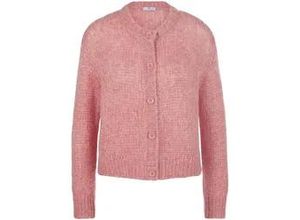 4065691658967 - Strickjacke überschnittener Schulter rosé 44