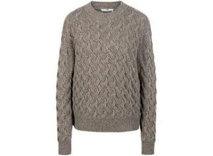 4065691334632 - PETER HAHN Damen Strickpullover - New Wool braun