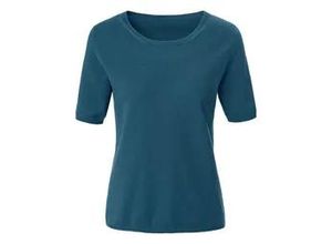 4061389953857 - Pullover Rieke aus 100% Premium-Kaschmir Cashmere türkis 38