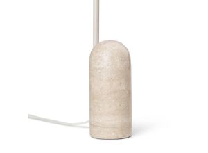 5704723256687 - Tischleuchte Arum beige Marmor Stahl 50 cm