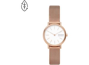 4053858974692 - Quarzuhr SKAGEN SIGNATUR LILLE SKW2694 Armbanduhren rosegold (roségoldfarben) Damen Quarzuhren Armbanduhr Damenuhr analog Edelstahlarmband