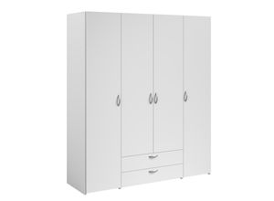 3480940296829 - Kleiderschrank 4-türig Daily 1 Weiß