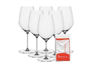 4262418979675 - Bordeauxgläser + Poliertuch Hi-Lite 650 ml 6er Set