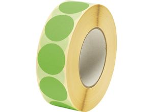 8057714364852 - Markierungspunkte Ø 40 mm 2000 Stk pro Rolle grün ab 10 Stk ratioform