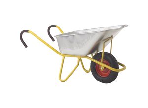 5701747014583 - Beton-Schubkarre BC 1100 Luftreifen mit ERGO Griffen LxB 1390 x 580 mm Ravendo
