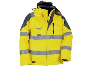 8023796043435 - Cofra - Winter-Warnschutzjacke wind- und wasserdicht gelb 60 - Gelb