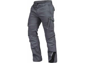 4003457365834 - Bundhose Herren Flex-Line FLEXH27 Gr 42 grau schwarz - grau schwarz - Leibwächter