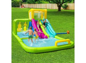 6942138985115 - Defibrico - Bestway 53387 Splash Course aufblasbarer Wasserspielplatz für Kinder mit Hindernissen