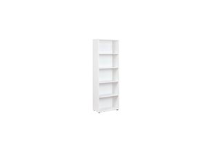 4010340135047 - Regal ARCO 4 (BHT 60x180x30 cm) BHT 60x180x30 cm weiß Standregal Bücherregal Bücherregal Schuhregal 4010340135047 - Regal ARCO 4 (BHT 60x180x30 cm) BHT 60x180x30 cm weiß Standregal Bücherregal Bücherregal Schuhregal