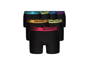 4251115781384 - Happy Shorts Herren Retroshorts Monday Sunday 7er Pack