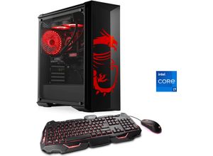 4061474211251 - CSL Gaming-PC HydroX V29564 MSI Dragon Advanced Edition Computer Gr Microsoft Windows 11 Home (64 Bit) 16 GB RAM 1000 GB SSD schwarz Gaming PCs