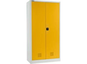 4051273750228 - Select Gefahrstoffschrank MSI-US2509 Stahl B 950 x T 500 x H 1935 mm Belüftungsschlitze 4 Wannen à 18 l