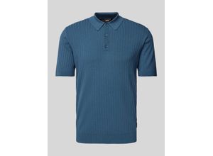 4061938956636 - Slim Fit Poloshirt mit Knopfleiste Modell NUPE