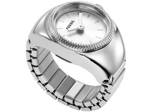 4064092173659 - Uhrenring FOSSIL WATCH RING ES5245 Armbanduhren silberfarben Damen Quarzuhren Quarzuhr Damenuhr analog Edelstahlring