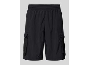 4066757432514 - Regular Fit Sweatshorts mit Cargotaschen