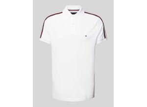 8720636738970 - Regular Fit Poloshirt mit Logo-Stitching