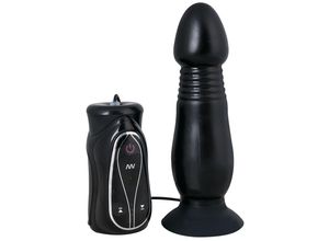 4024144579273 - Analplug „Anal Pusher“ mit Stoßfunktion und Vibration