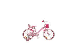 3800146200404 - Byox Kinderfahrrad 20 Zoll Puppy Stützräder Frontkorb Puppensitz ab 6 Jahre