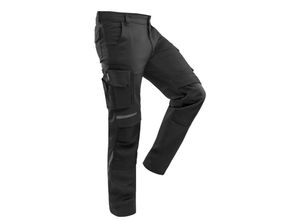 4046987103378 - QUALITEX HIGH QUALITY WORKWEAR Bundhose PRO+ schwarz Damen 56 Herren 62