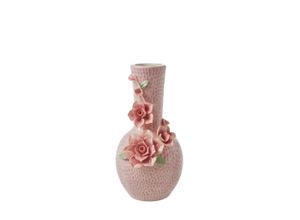 5708315248197 - RICE Keramik Vase Flower Ø 16 cm H25 cm Rosa