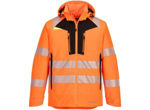 5036108358397 - Wasserabweisende Warnschutz Winterjacke Orange m - Orange - Portwest