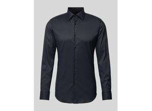 4063543222137 - Slim Fit Businesshemd aus Feintwill mit Stretch-Anteil