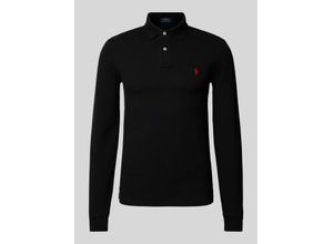 3616411320223 - Slim Fit Poloshirt im langärmeligen Design