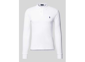 3614713315886 - Slim Fit Poloshirt im langärmeligen Design