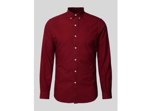 3616536955478 - Slim Fit Freizeithemd mit Button-Down-Kragen