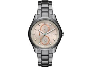 4064092270303 - Multifunktionsuhr ARMANI EXCHANGE Armbanduhren grau (anthrazit) Herren Hochzeitsmode Quarzuhr Armbanduhr Herrenuhr analog Edelstahlarmband