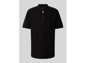 8058997066525 - Regular Fit Poloshirt mit Label-Stitchings