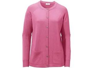 4061389221918 - Strickjacke aus 100%Schurwolle Pure Tasmanian Wool rosé 48