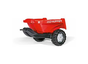 4006485128815 - Rolly Toys - Kipp-Anhänger ii für Tretfahrzeuge mit Kippfunktion Farbe rot