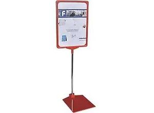 4016946195539 - Preisständer A4 ausziehbar 32-62 cm rot 4016946195539 Franken