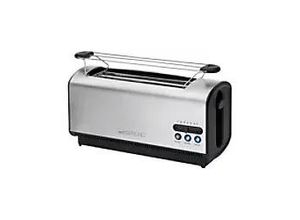 4006160638295 - - 4-Scheiben-Langschlitztoaster TA 3687 1200 W Silber Silber