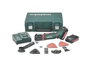 4007430277534 - Akku-Multitool mt 18 ltx Compact (613021510) Kunststoffkoffer 18V 2x2Ah Li-Ion + asc 55 - Metabo