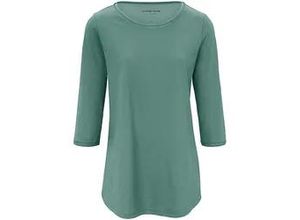 4061389361188 - Rundhals-Shirt Ditte Green Cotton grün 50