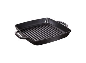 3272340022272 - Grill Pans Grillpfanne 28 x 28 cm Gusseisen Schwarz