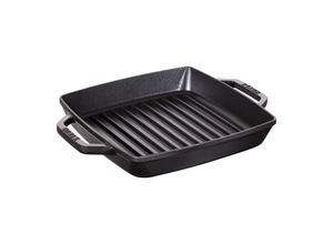 3272340022531 - Grill Pans Grillpfanne quad 23 cm schwarz cm Gusseisen Schwarz