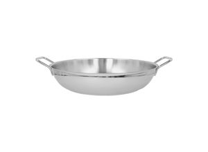 5412191448458 - Specialties 3 Paella-Pfanne ohne Deckel 46 cm 18 10 Edelstahl Silber