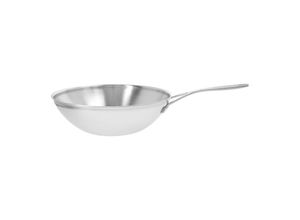 5412191489291 - Industry 5 Wok flacher Boden 30 cm 18 10 Edelstahl