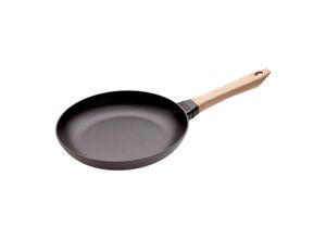 3272340023361 - Pans Bratpfanne mit Holzgriff 26 cm rund Schwarz Gusseisen