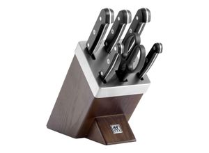 4009839408182 - Messerblock ZWILLING Gourmet Messerblöcke braun (dunkelbraun) Messerblock Messerblöcke mit Messer selbstschärfend