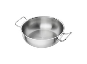 4009839530678 - Wok ZWILLING Pro Pfannen Gr Ø 30 cm + Höhe 10 cm silberfarben Induktionsgeeignet