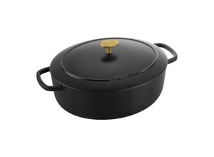 4062297005263 - Bräter STAUB Cocotte Töpfe Gr 45 l + Ø 29 cm + Höhe 149 cm schwarz Bräter robust und langlebig oval Induktion