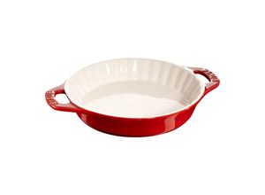 4009839317316 - Ceramique Kuchenform 24 cm rund Kirsch-Rot Keramik