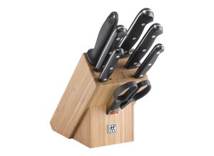 4009839271427 - ZWILLING TWIN Chef 2 Messerblockset 8-tlg Natur