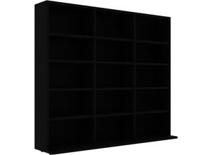 8719883914909 - vidaXL - CD-Schrank - 102x23x895 - cm - handgefertigt - Holz - schwarz