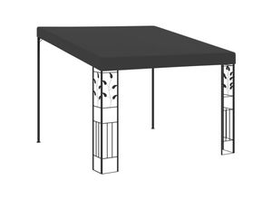 Image of Wand-Pavillon Pergola Pavillon 3x3x2,5 m Anthrazit vidaXL